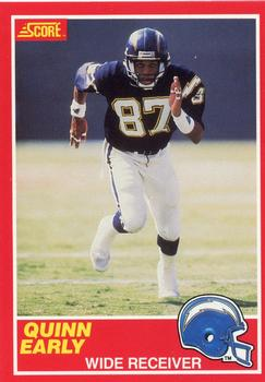 Quinn Early 1989 Score #191 Base Price Guide - Sports Card Investor