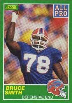Bruce Smith 1989 Score #307 Base Price Guide - Sports Card Investor