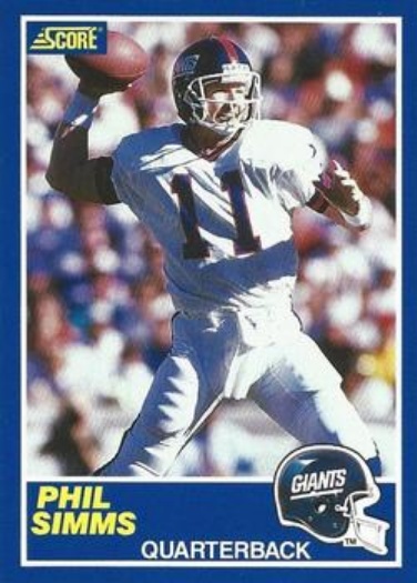 Phil Simms 1989 Score #6 Promos Price Guide - Sports Card Investor