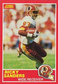 Ricky Sanders 1989 Score #122b Base Price Guide - Sports Card Investor