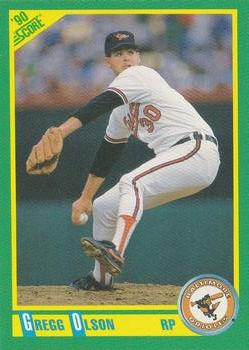 Gregg Olson 1990 Score #63 Base Price Guide - Sports Card Investor