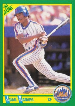 Juan Samuel 1990 Score #198 Base Price Guide - Sports Card Investor