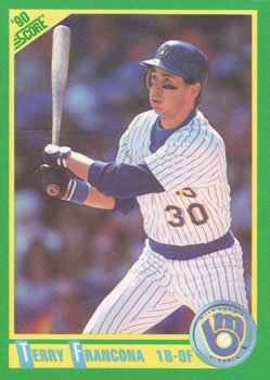Terry Francona 1990 Score #216 Base Price Guide - Sports Card Investor