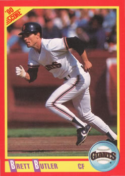 Brett Butler 1990 Score #236 Base Price Guide - Sports Card Investor