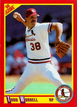 Todd Worrell 1990 Score #392 Base Price Guide - Sports Card Investor