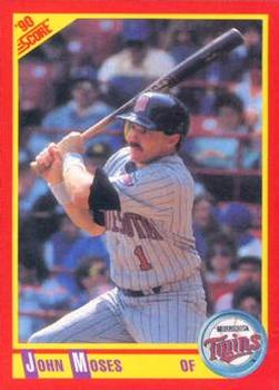John Moses 1990 Score #391 Base Price Guide - Sports Card Investor