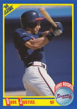 Dave Justice 1990 Score #650 Base Price Guide - Sports Card Investor