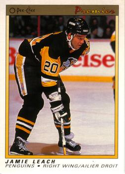 Jamie Leach 1990 O-Pee-Chee Premier #60 Base Price Guide - Sports Card ...