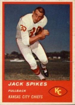 Jack Spikes 1963 Fleer #46 Base Price Guide - Sports Card Investor