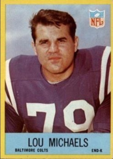 Lou Michaels 1967 Philadelphia #22 Base Price Guide - Sports Card Investor