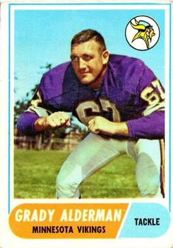 Grady Alderman 1968 Topps #3 Base Price Guide - Sports Card Investor