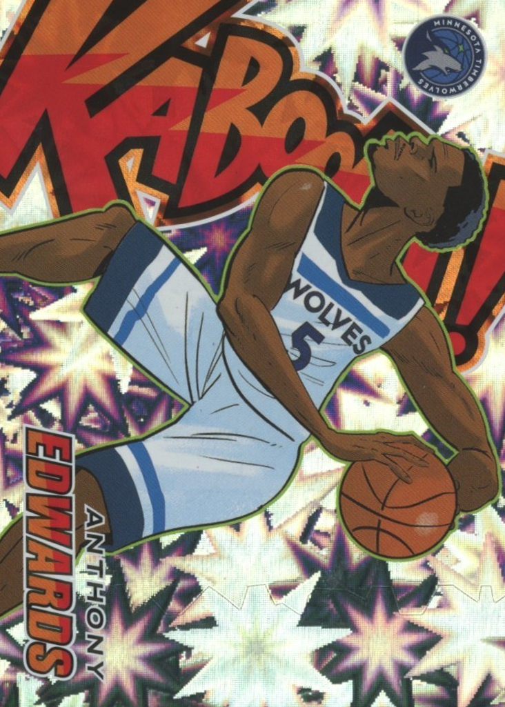 Anthony Edwards 2024 Revolution #1 Kaboom! (Horizontal) Price Guide ...