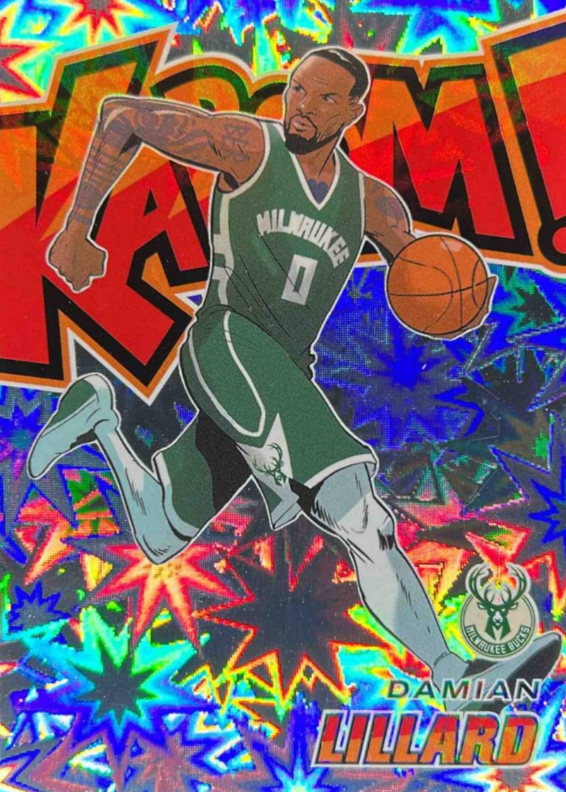 Damian Lillard 2024 Revolution #14 Kaboom! (Vertical) Price Guide ...