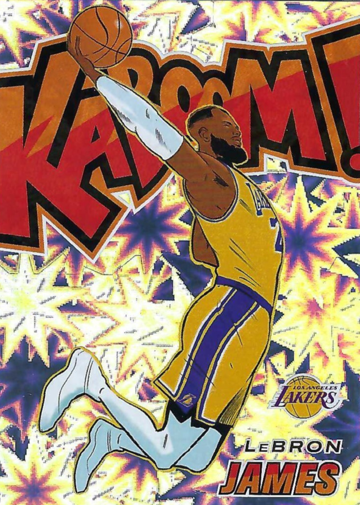 LeBron James 2024 Revolution #2 Kaboom! (Vertical) Price Guide - Sports Card Investor