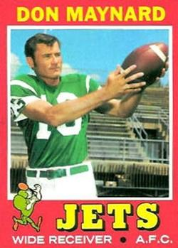 Don Maynard 1971 Topps #19 Base Price Guide - Sports Card Investor