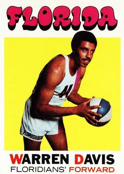 Warren Davis Basketball Cards Price Guide - Sports Card Investor