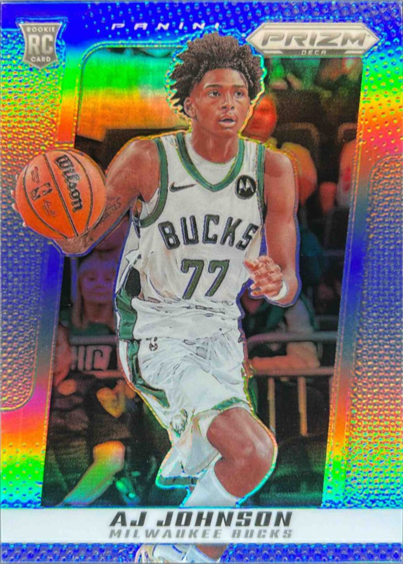 AJ Johnson 2024 Prizm Deca #154 Silver Price Guide - Sports Card Investor