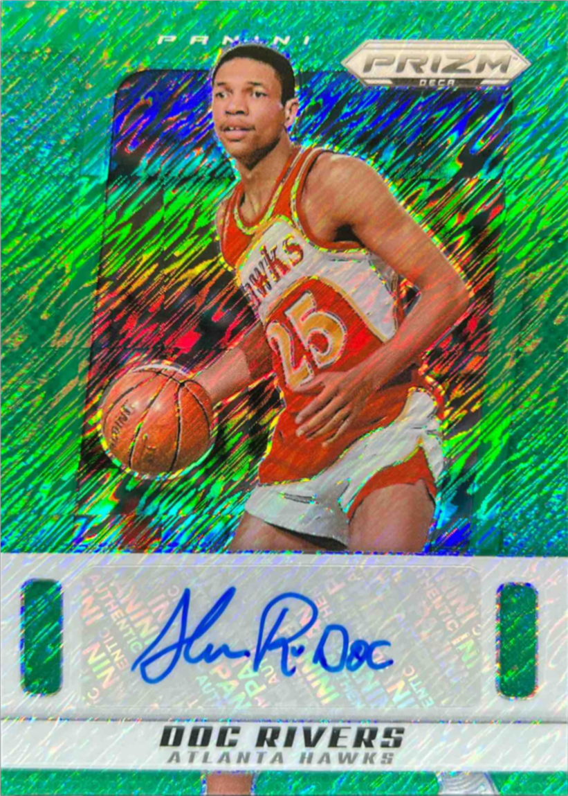 Doc Rivers 2024 Prizm Deca #PDS-DOC Signatures - Green Shimmer /15 ...