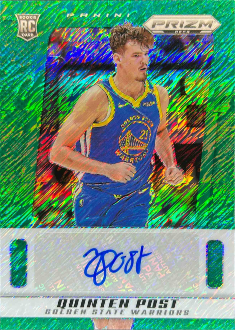 Quinten Post 2024 Prizm Deca #PDS-POS Signatures - Green Shimmer /15 ...