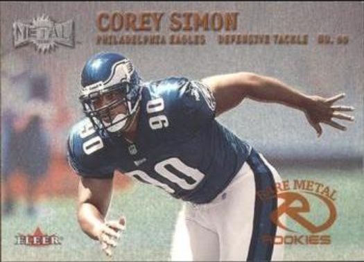 Corey Simon 2000 Metal #260 Base Price Guide - Sports Card Investor
