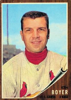 Ken Boyer 1962 Topps #370 Base Price Guide - Sports Card Investor