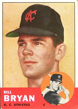 Bill Bryan Baseball Cards Price Guide - Sports Card Investor
