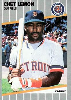 Chet Lemon Baseball Cards Price Guide - Sports Card Investor