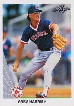Greg Harris 1990 Leaf #499 Base Price Guide - Sports Card Investor