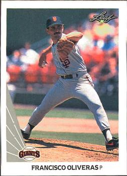 Francisco Oliveras 1990 Leaf #515 Base Price Guide - Sports Card Investor