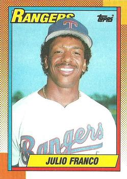 Julio Franco 1990 Topps #550 Base Price Guide - Sports Card Investor
