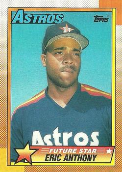 Eric Anthony 1990 Topps #608 Base Price Guide - Sports Card Investor