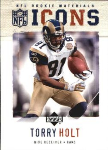 Torry Holt 2005 Upper Deck Rookie Materials #IC-14 Icons Price Guide ...