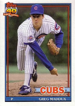 Greg Maddux 1991 Topps #35 Base Price Guide - Sports Card Investor