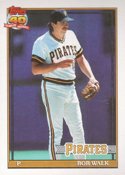 Bob Walk 1991 Topps #29 Base Price Guide - Sports Card Investor