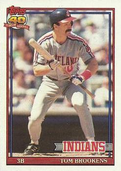 Tom Brookens 1991 Topps #268 Base Price Guide - Sports Card Investor