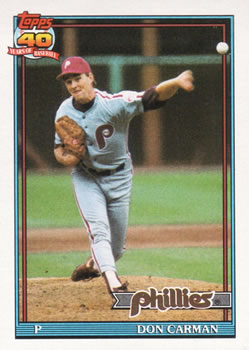 Don Carman 1991 Topps #282 Base Price Guide - Sports Card Investor