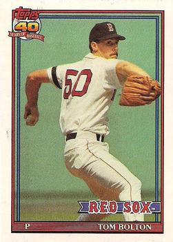 Tom Bolton 1991 Topps #37b Base Price Guide - Sports Card Investor