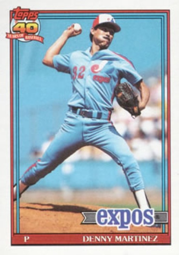 Denny Martinez 1991 Topps #528 Base Price Guide - Sports Card Investor