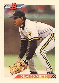 Orlando Merced 1992 Bowman #291 Base Price Guide - Sports Card Investor
