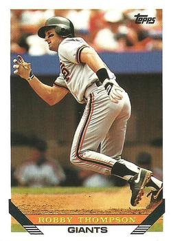 Robby Thompson 1993 Topps #115 Base Price Guide - Sports Card Investor