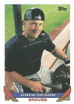 Greg Olson 1993 Topps #708 Base Price Guide - Sports Card Investor
