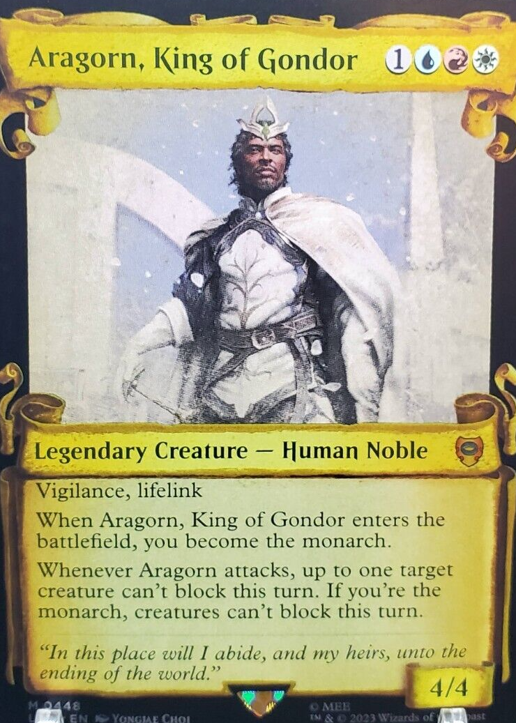 Aragorn, King of Gondor Magic: The Gathering Cards Price Guide - Sports ...