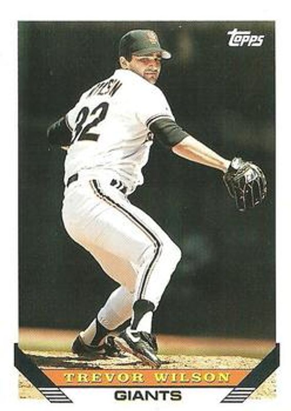 Trevor Wilson 1993 Topps #364 Base Price Guide - Sports Card Investor