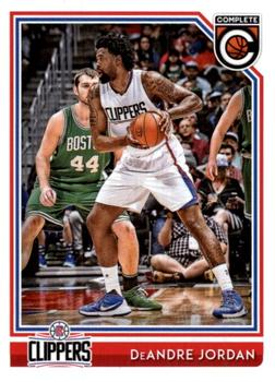 DeAndre Jordan 2016 Complete #73 No Printing on Back Price Guide ...