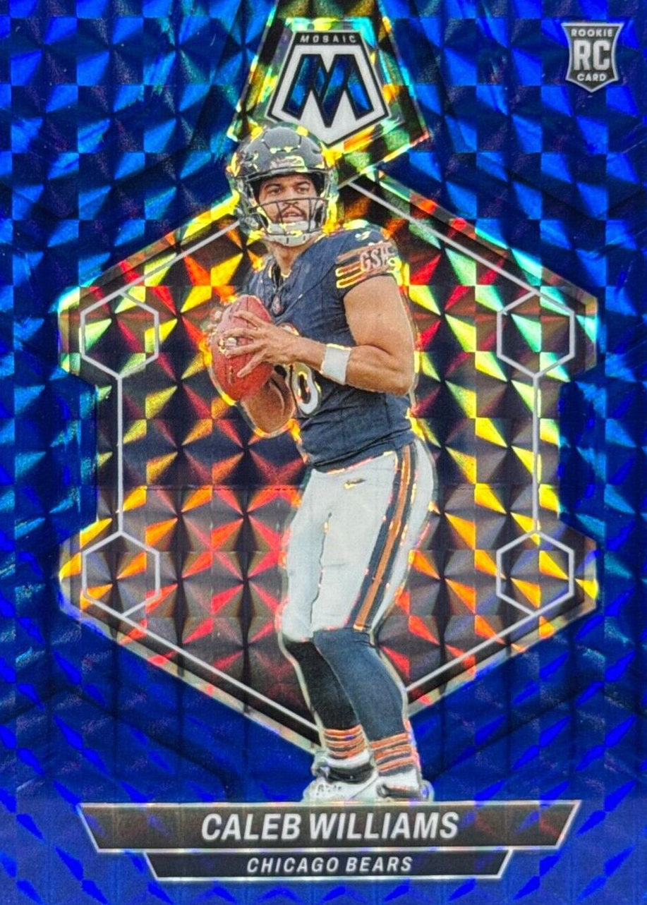 Caleb Williams 2024 Mosaic #301 Blue /99 Price Guide - Sports Card Investor