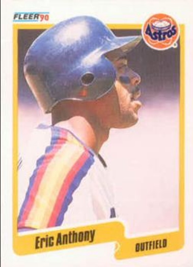 Eric Anthony 1990 Fleer #222 Base Price Guide - Sports Card Investor
