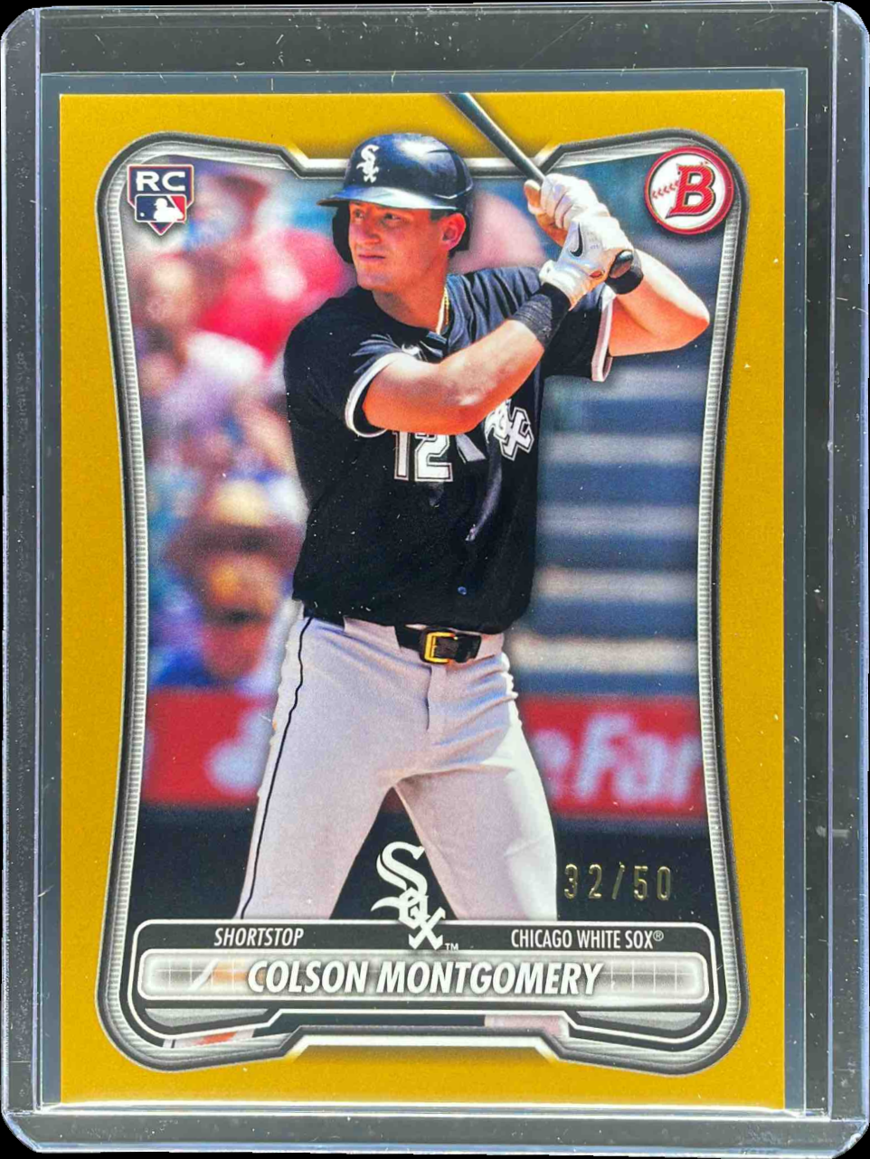 Colson Montgomery 2026 Bowman #68 Gold Border /50 Price Guide - Sports ...