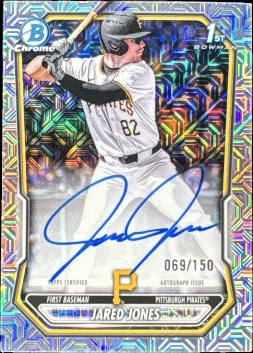 Jared Jones 2026 Bowman #CPA-JJ Chrome Prospect Autographs - HTA Choice ...