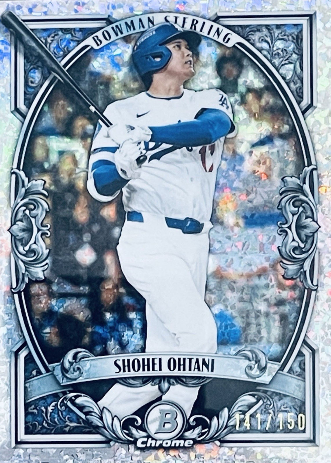 Shohei Ohtani 2026 Bowman #BST-6 Sterling - Mini-Diamond Refractor /150 ...