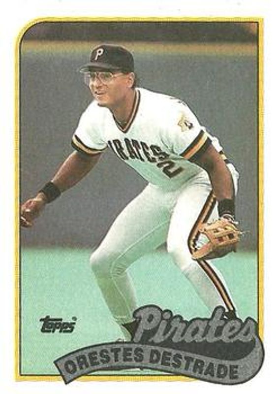 Orestes Destrade 1989 Topps #27a Base Price Guide - Sports Card Investor